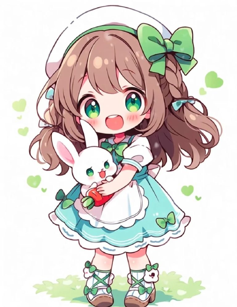 100+ ảnh cute chibi đẹp nhất, Cưng xỉu luôn!