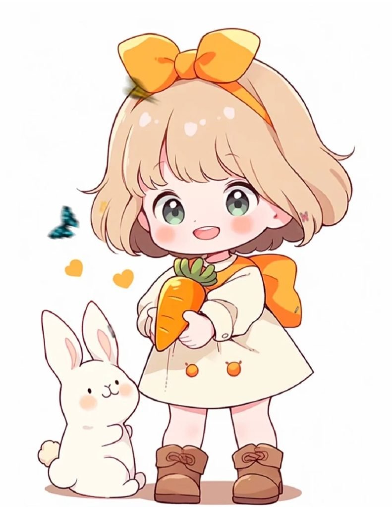 100+ ảnh cute chibi đẹp nhất, Cưng xỉu luôn!